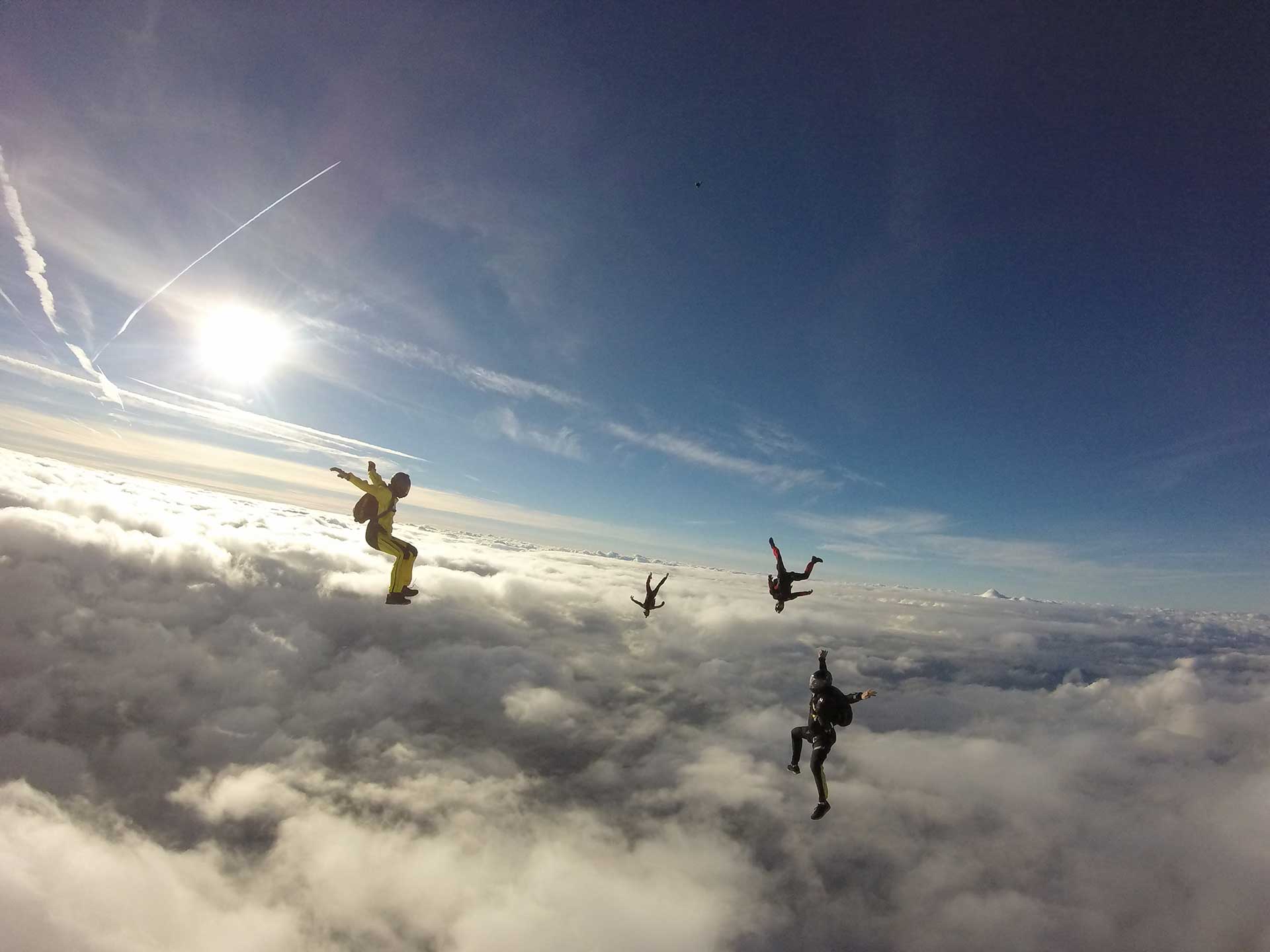 SALTOS DE FREE FLY - SkyTime Castellón (Valencia)